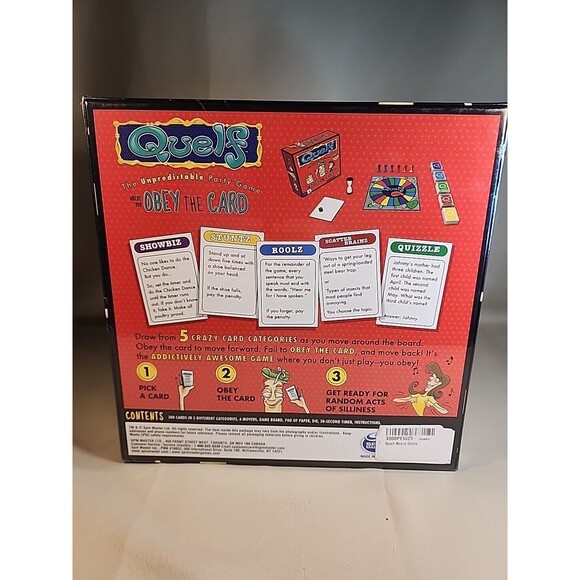 Spin Master | Toys | Quelf The Unpredictable Party Game Where You Obey ...